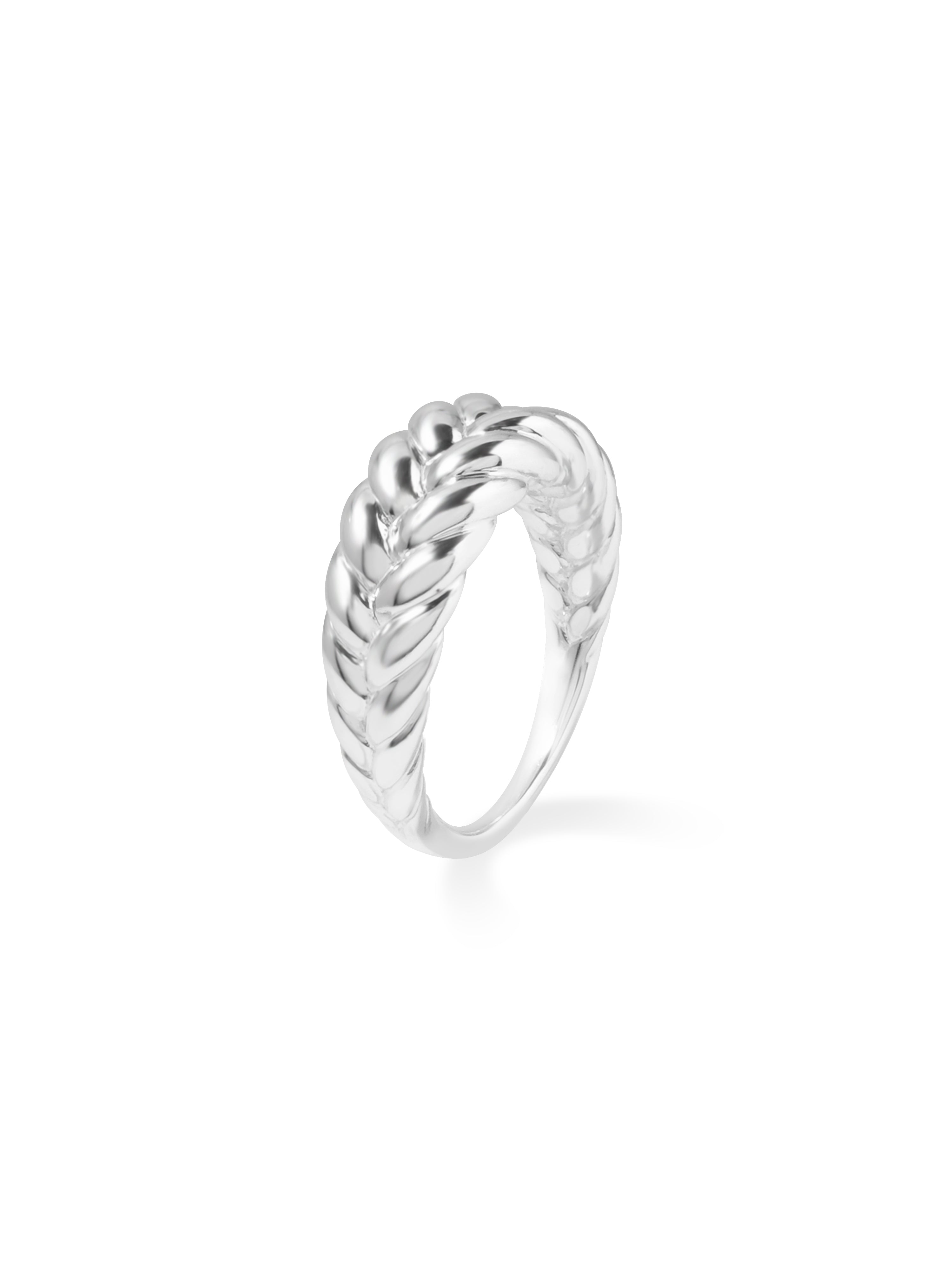 Sterling Silver Braid Dome Ring | Demi Fine Jewelry | CARINA HARDY ...